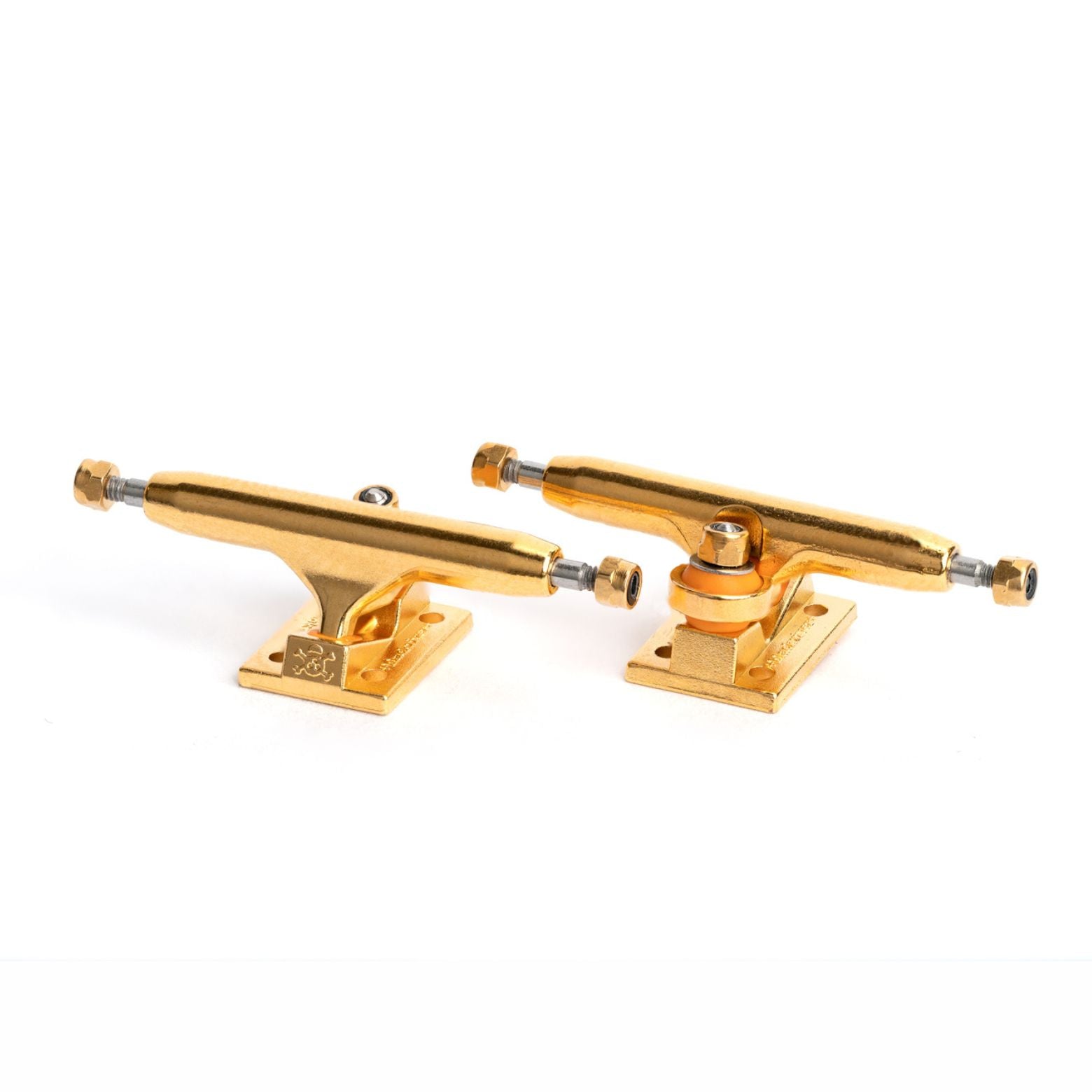 Blackriver - Pro Fingerboard Trucks 3.0 gold/gold (32mm) | Skull ...