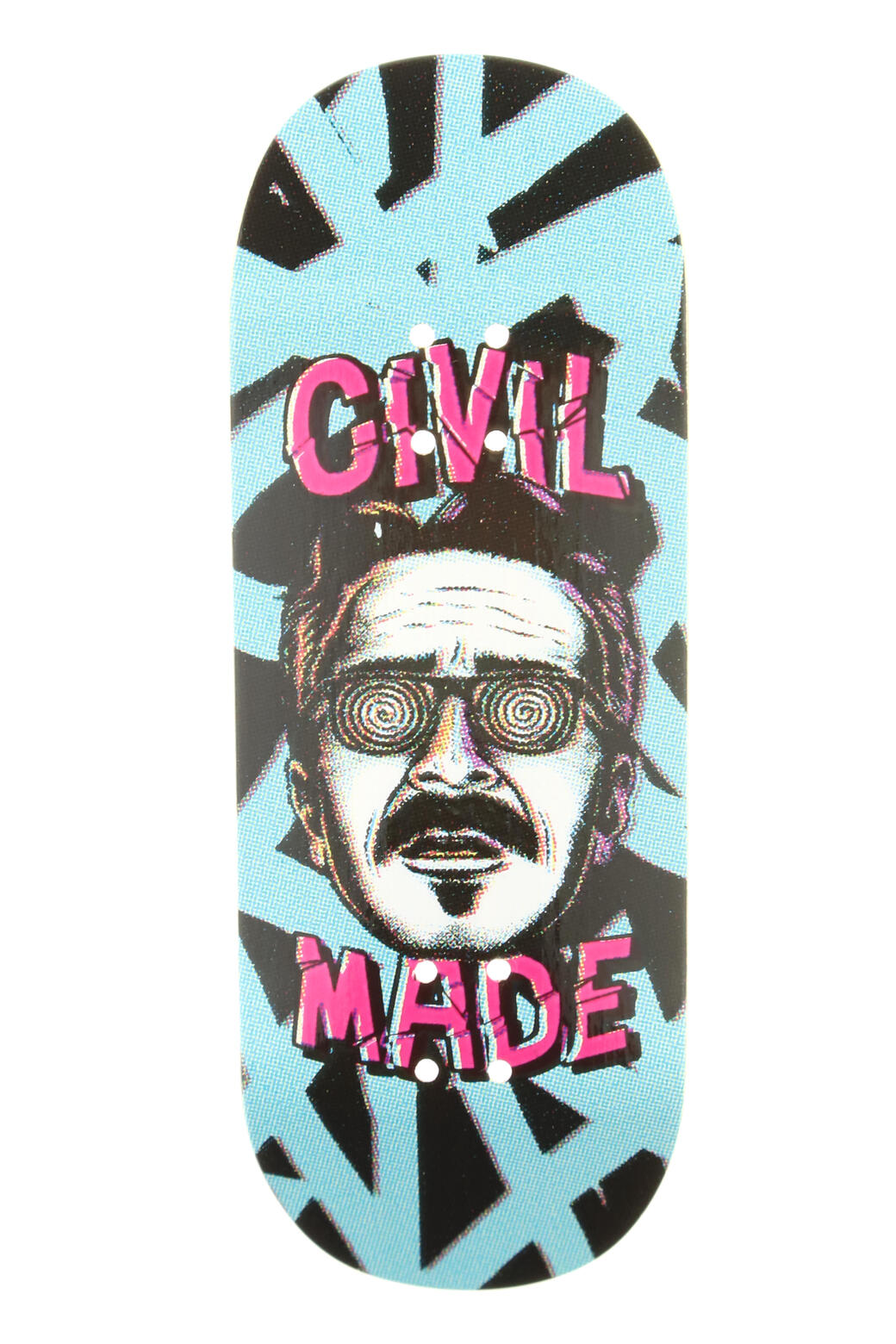 Civilmade - Hysteria Graphic Deck (34mm) | Skull Fingerboards