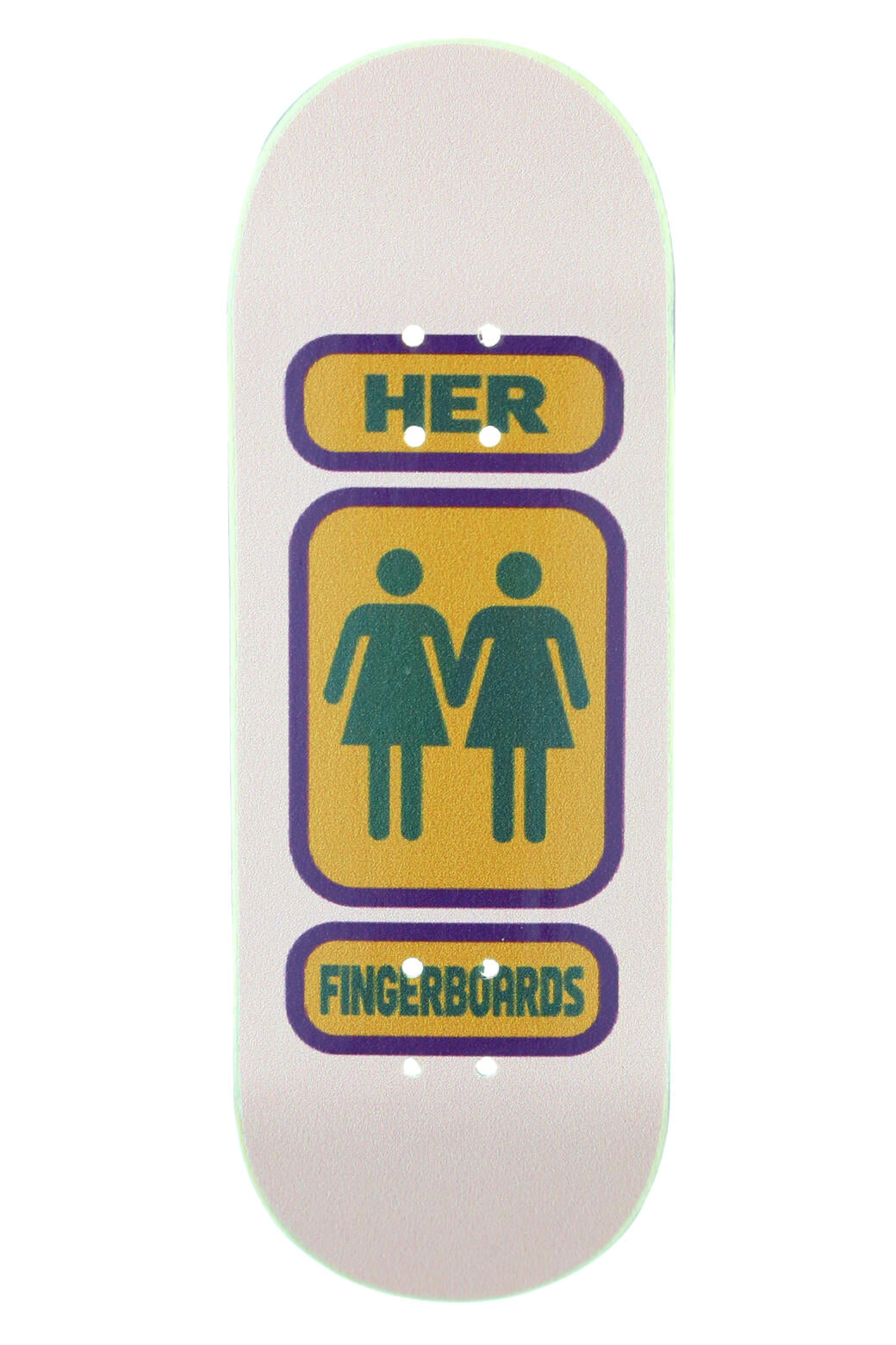 Her Fingerboards - Girl Love Graphic Deck (33.5mm) | Skull Fingerboards