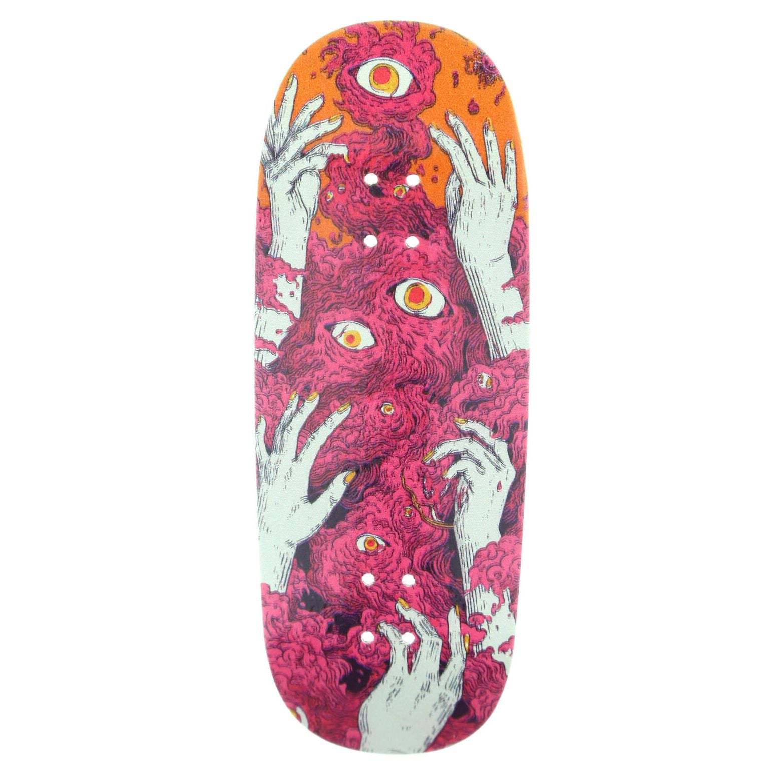 Obsius - HELLHAND01 Graphic Deck (34.5mm) | Skull Fingerboards