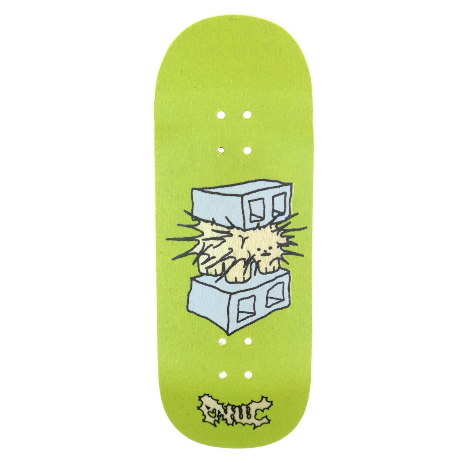 Panic - Dog Graphic Deck | Skull Fingerboards