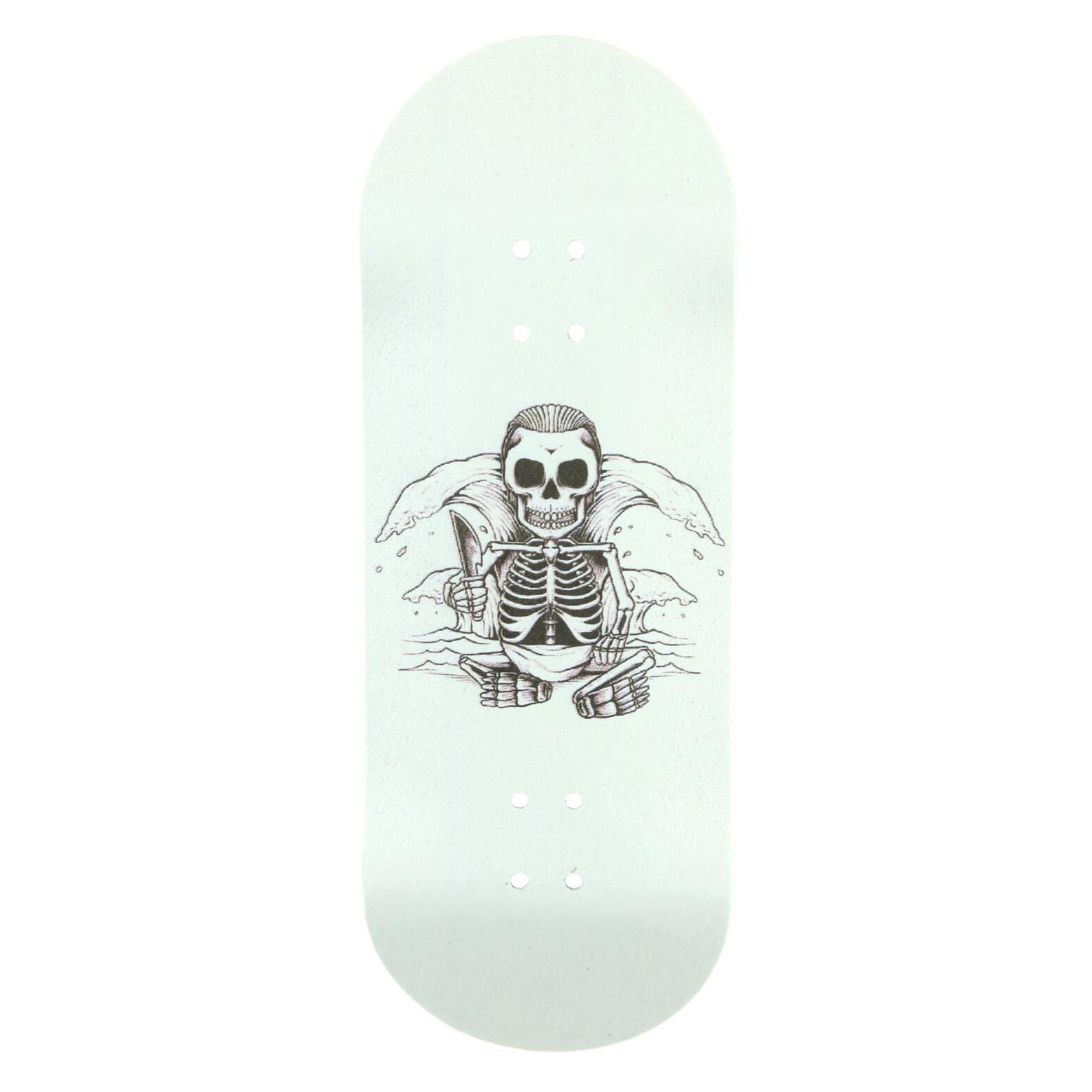 Skeleton Wooden Fingerboard Graphic Deck (34mm)