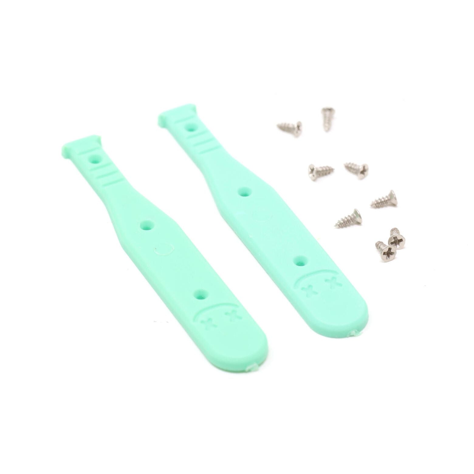 Skull Baseball Bat Board Rails (Green) | Skull Fingerboards