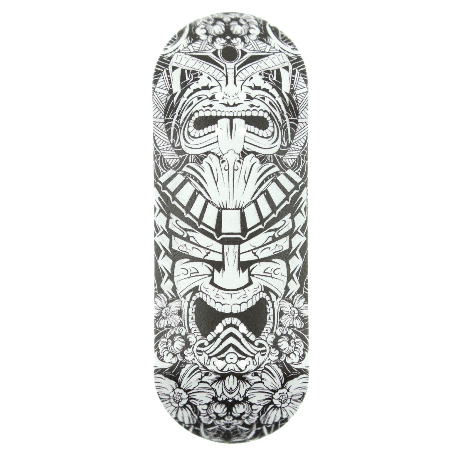 Totem Wooden Fingerboard Graphic Deck (34mm) | Skull Fingerboards