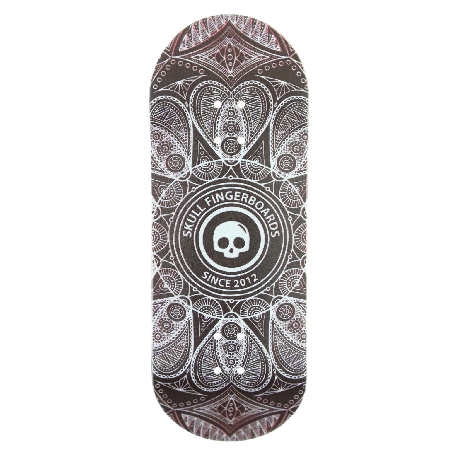 Web Wooden Fingerboard Graphic Deck (34mm) | Skull Fingerboards