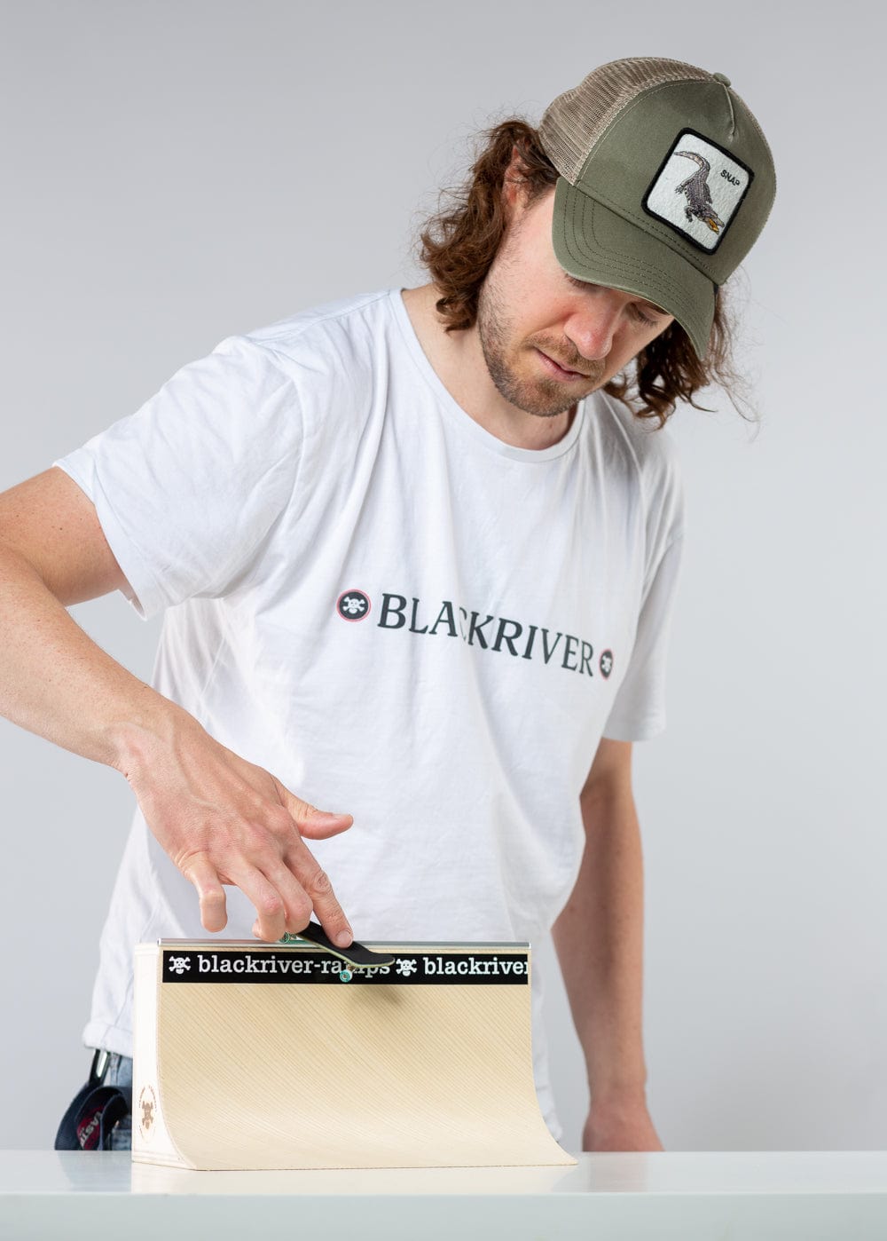 Blackriver Ramps Wallride | Skull Fingerboards