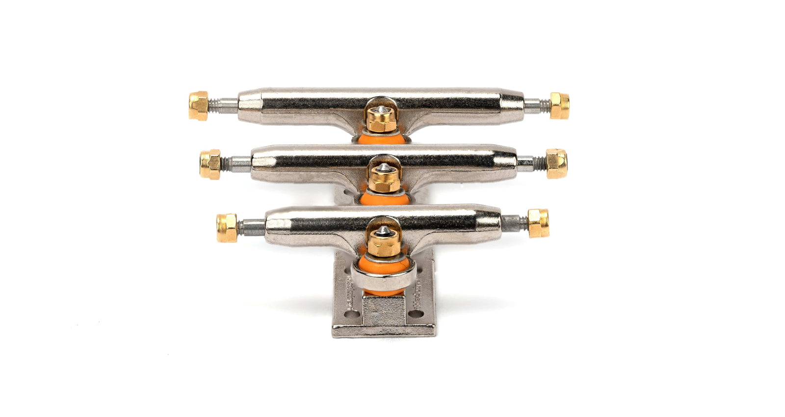 Blackriver - Pro Fingerboard Trucks X-Wide 3.0 gold/gold (34mm) | Skull ...