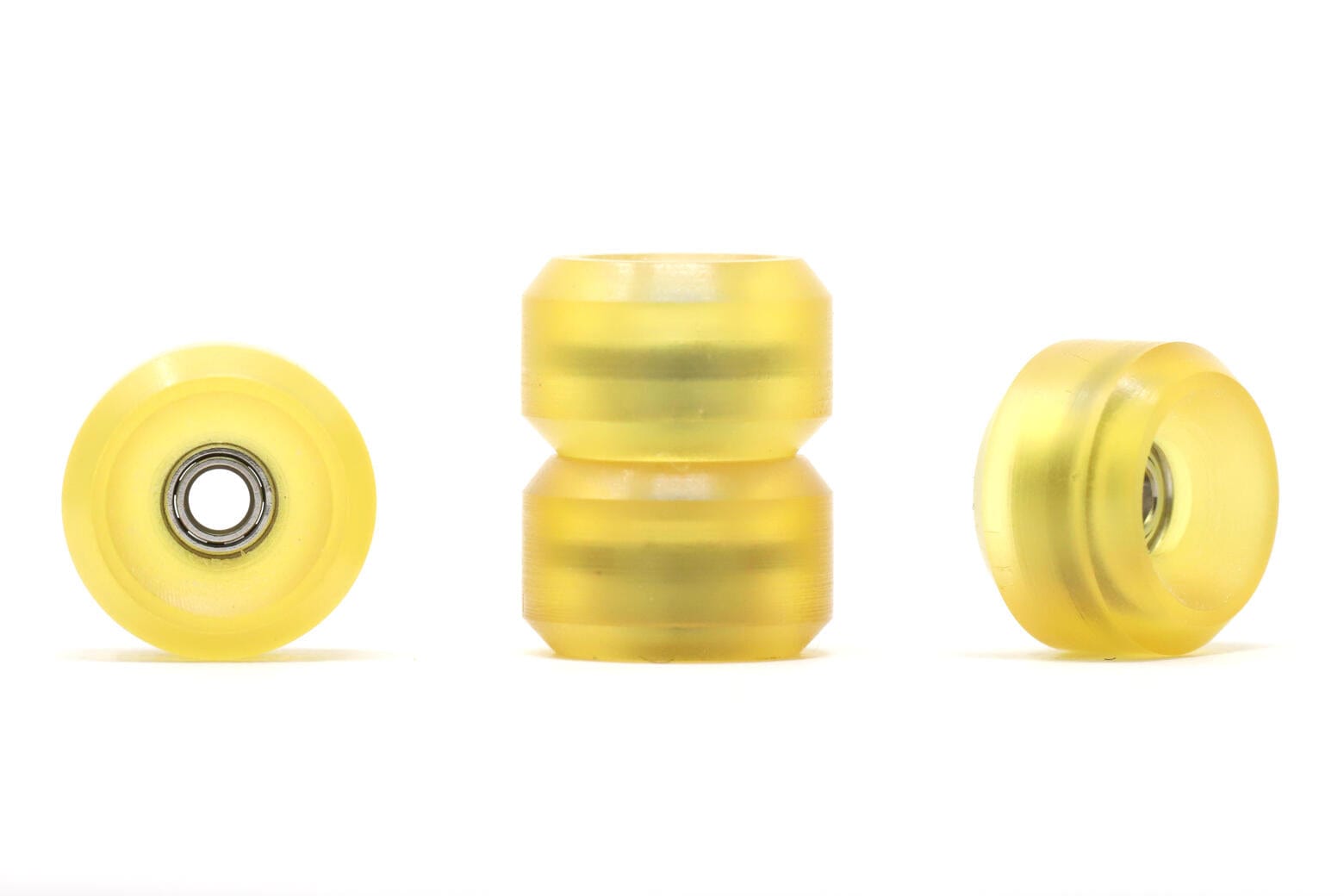 Skull - S3 Gold Resin Single Bearing Wheels (Conical Shape) | Skull ...